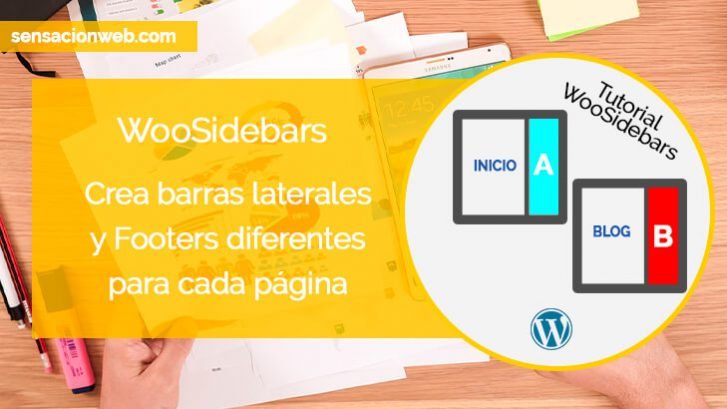 Tutorial WooSidebars | Crea barras laterales personalizadas por páginas